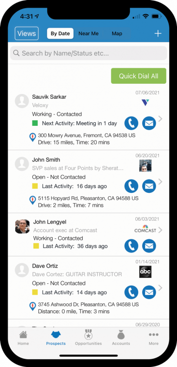 Salesforce Mobile App For Iphone And Android Start Selling Easier Faster